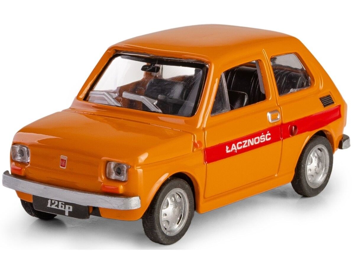 Fiat 126p "Maluch" Telephone Emergency Fire Polish Car Model Diecast 1: ...