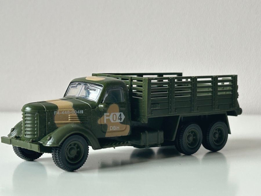 Military Lorry/Truck Transporter Army Model Diecast Toy Moving Parts 1: ...
